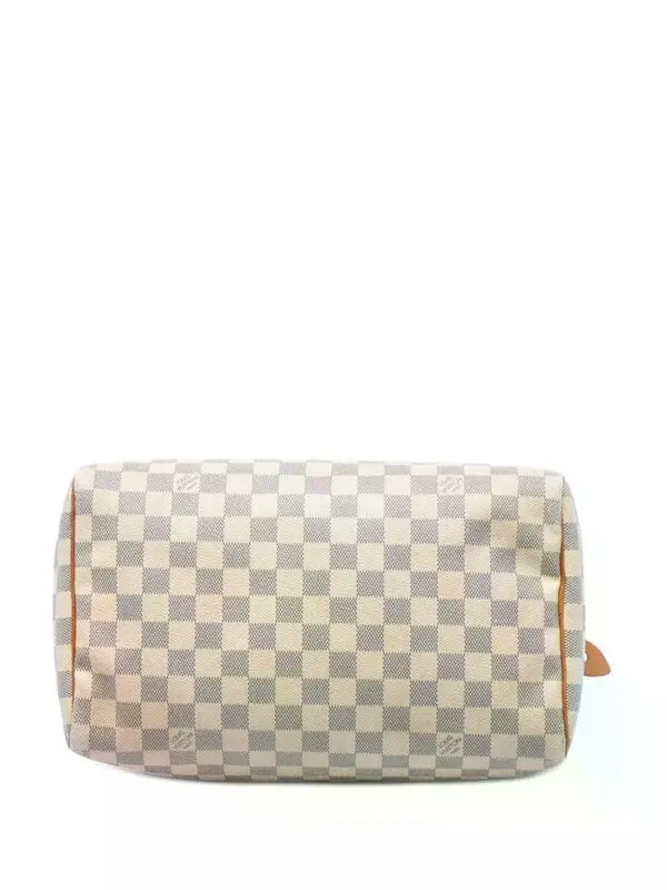 LOUIS VUITTON Damier Azur Speedy 30 Boston Bag