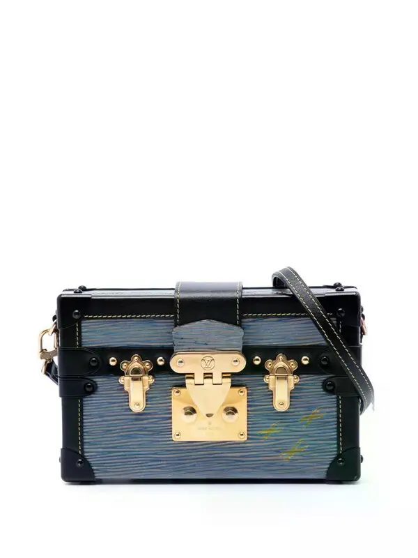 LOUIS VUITTON Petite Malle Crossbody Bag - Blue
