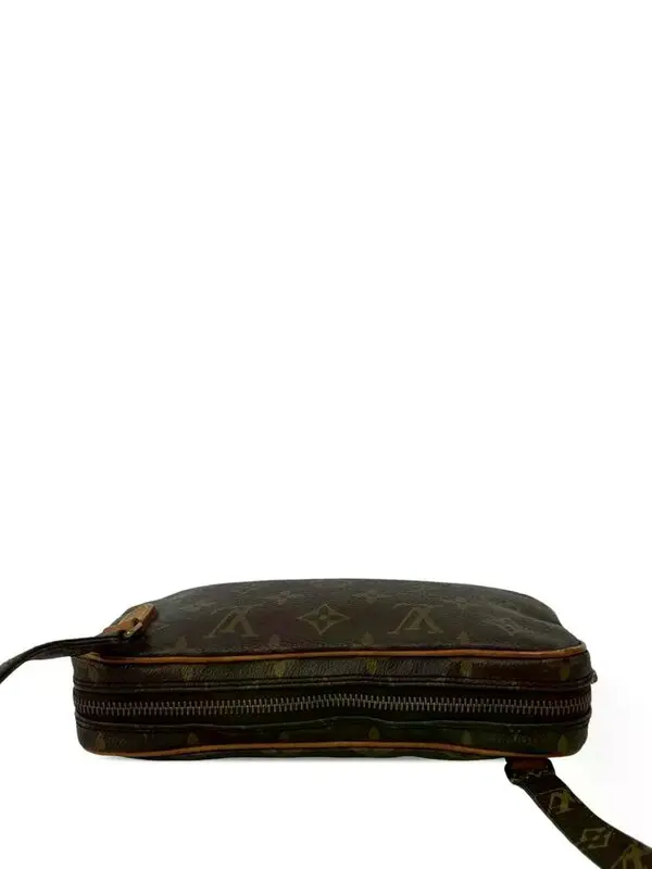 LOUIS VUITTON Monogram Pochette Marly Bandouliere Crossbody Bag - Brown