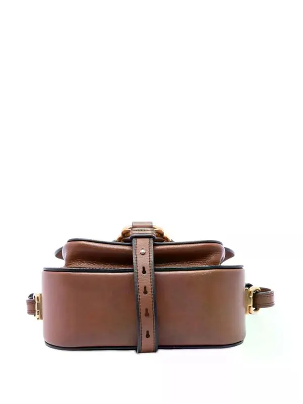 Miu Miu Mini Goatskin Madras Dahlia Satchel