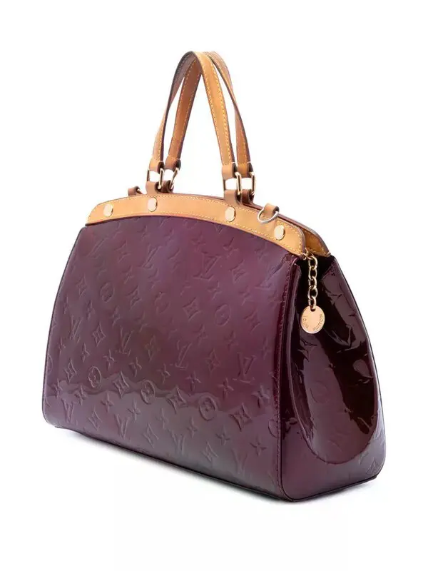 LOUIS VUITTON Monogram Vernis Brea Mm Satchel