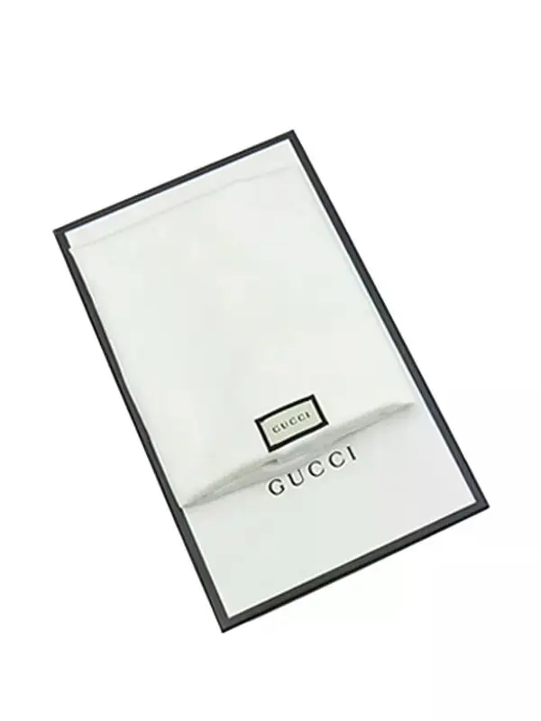 Gucci Calfskin Interlocking G Clutch Bag