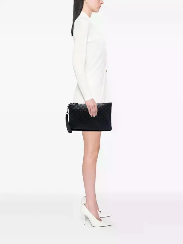 Gucci Ssima" Clutch Bag - Black