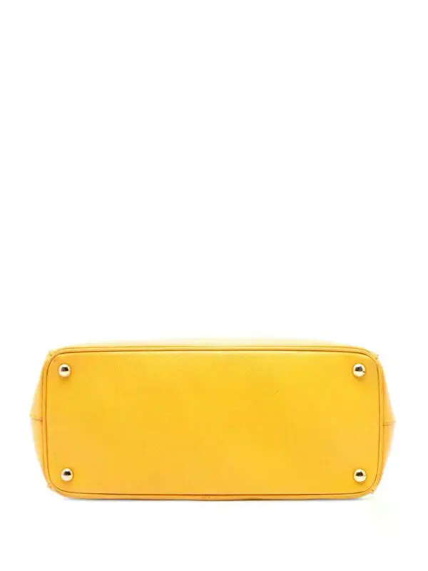 Prada Saffiano Lux Galleria Double Zip Satchel