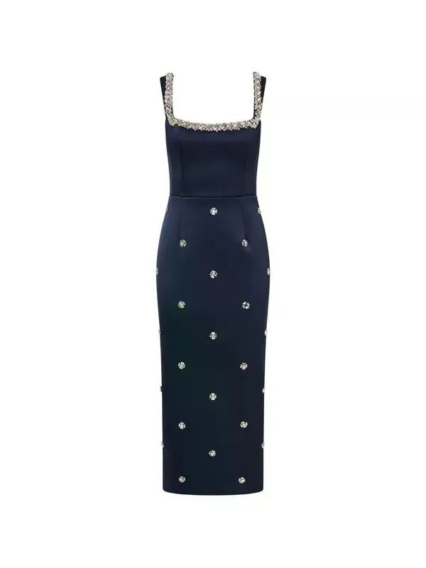 Rebecca Vallance Ayla Midi Dress - Blue