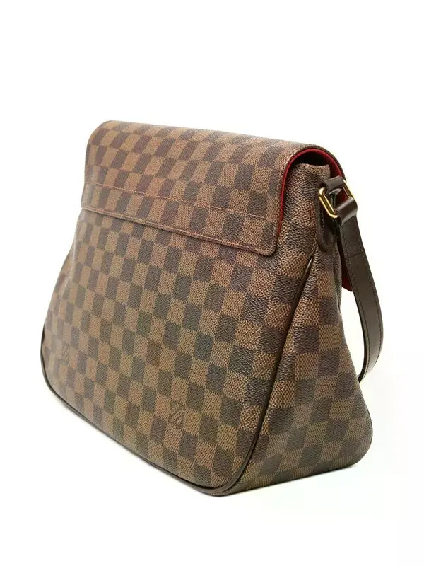 LOUIS VUITTON Damier Ebene Besace Rosebery Crossbody Bag - Brown