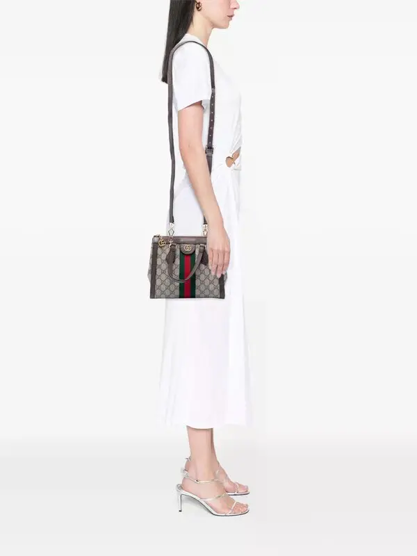 Gucci Ophidia Small Gg Supreme Satchel