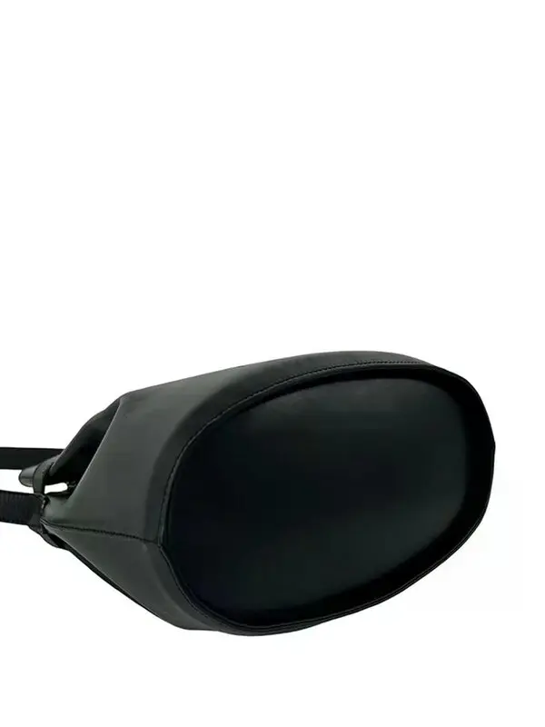 FERRAGAMO Leather Gancini Bucket Bag