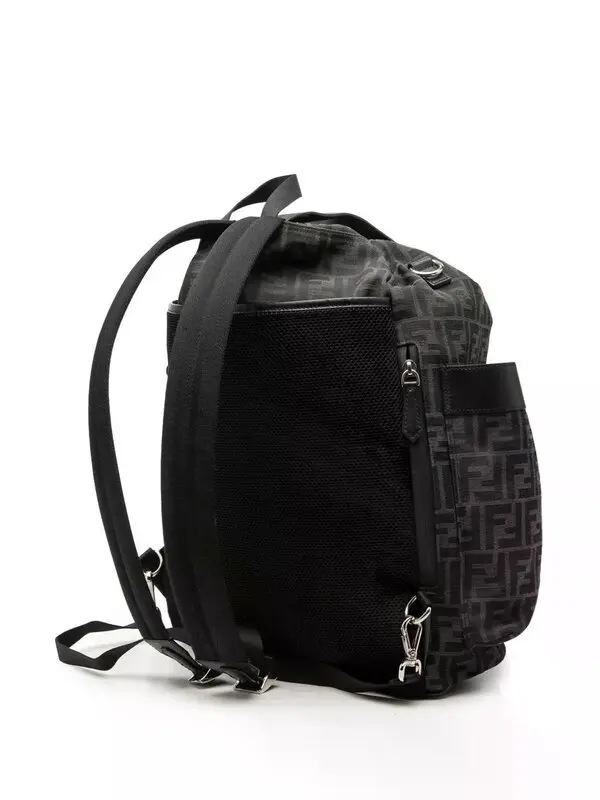 Fendi Large Ff Jacquard Strike Backpack