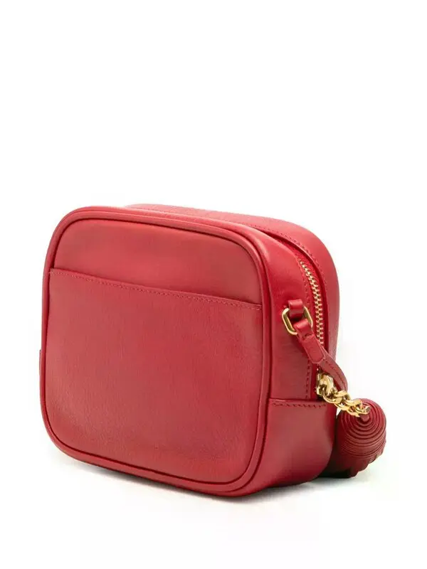 Saint Laurent Calfskin Monogram Blogger Bag - Red