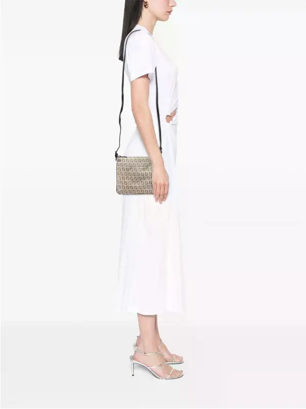 Fendi Zucchino Canvas Crossbody Bag
