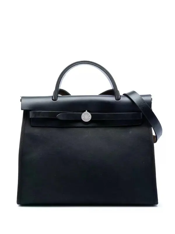 Hermès Toile H Berline Herbag Zip 31 Satchel