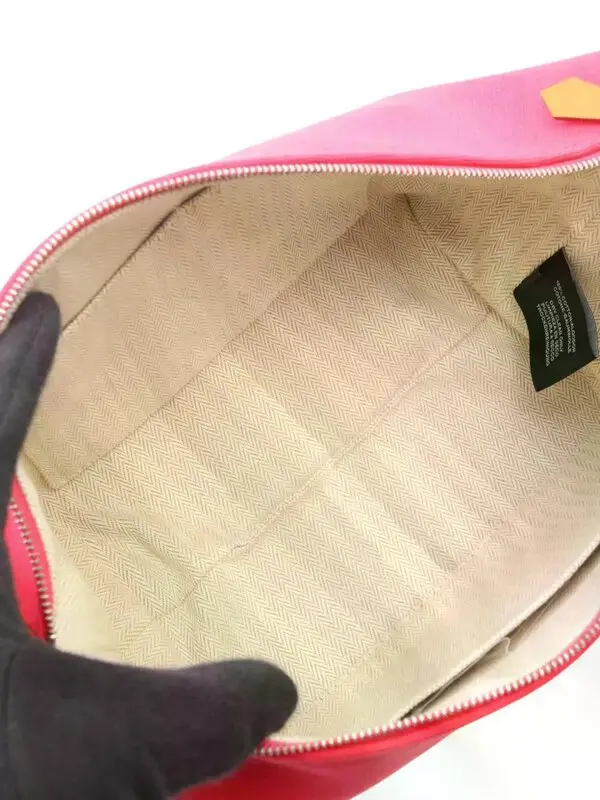 Hermès Small Canvas Bride À Brac Case Vanity Bag