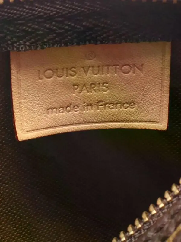 LOUIS VUITTON Nano Speedy Bandouliere Satchel - Brown