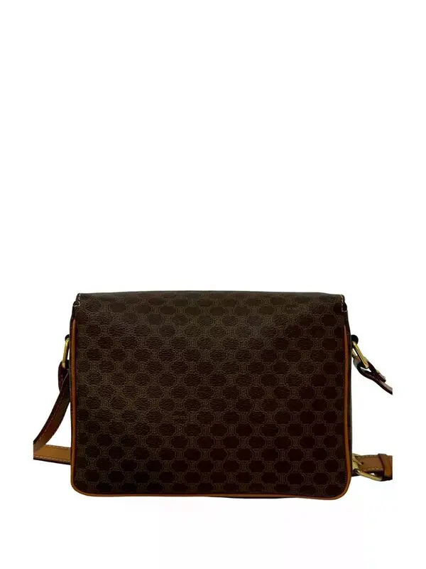 Celine Macadam Coated Canvas Crossbody Bag