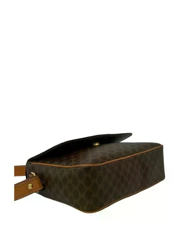 Celine Macadam Coated Canvas Crossbody Bag