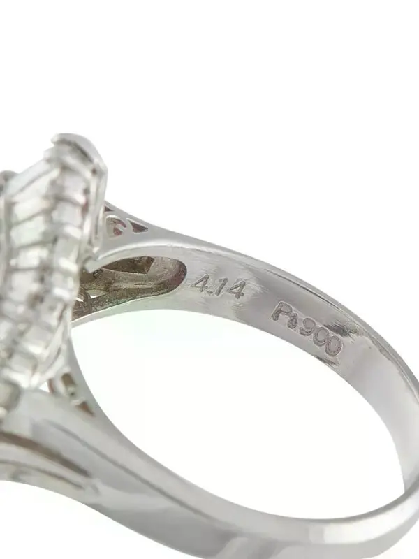 LB EXCLUSIVE Platinum Ruby And Diamond Ring