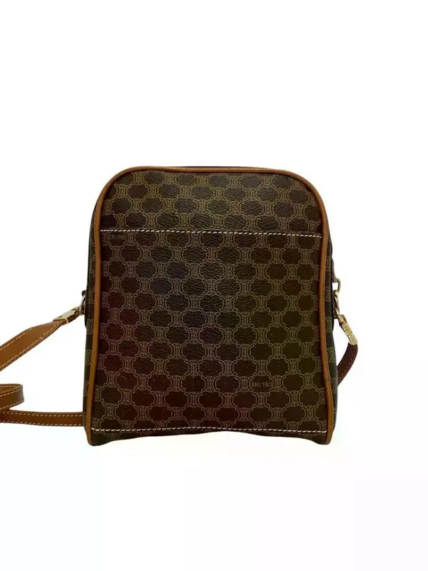 Celine Macadam Coated Canvas Crossbody Bag