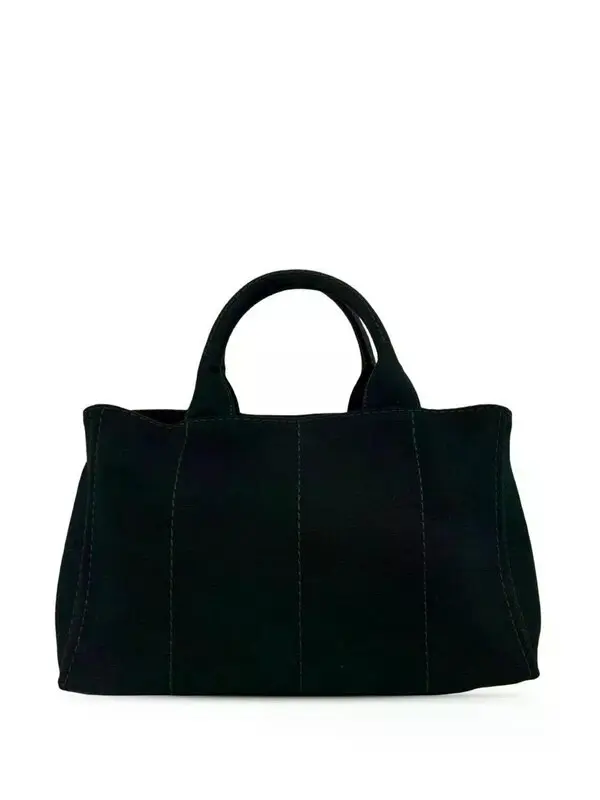 Prada Canapa Logo Satchel