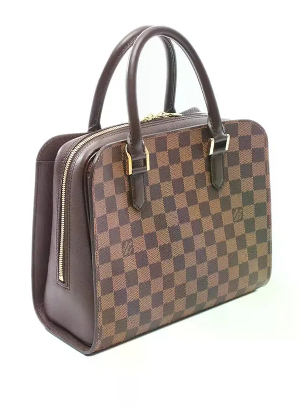 LOUIS VUITTON Damier Ebene Triana Handbag