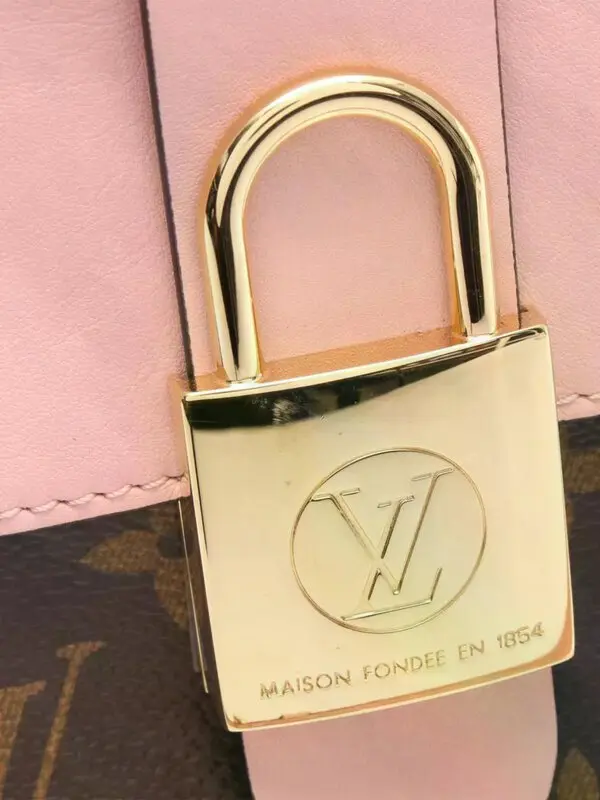 LOUIS VUITTON Monogram Locky Bb Satchel