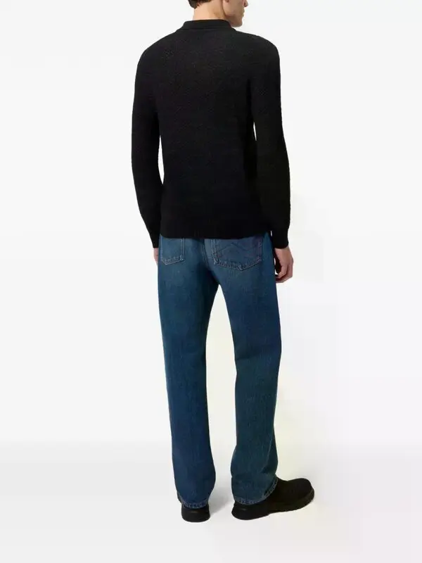 Missoni Zigzag-knit Polo Shirt