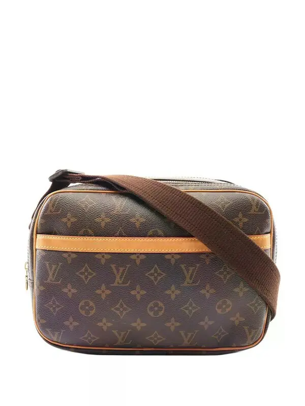 LOUIS VUITTON Monogram Reporter Pm Crossbody Bag