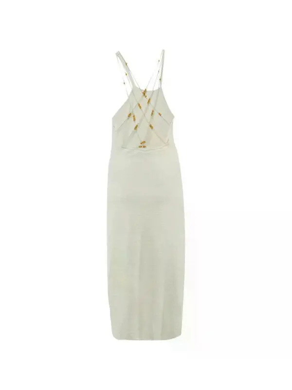 Sandro Bead-embellished Knit Midi Dress