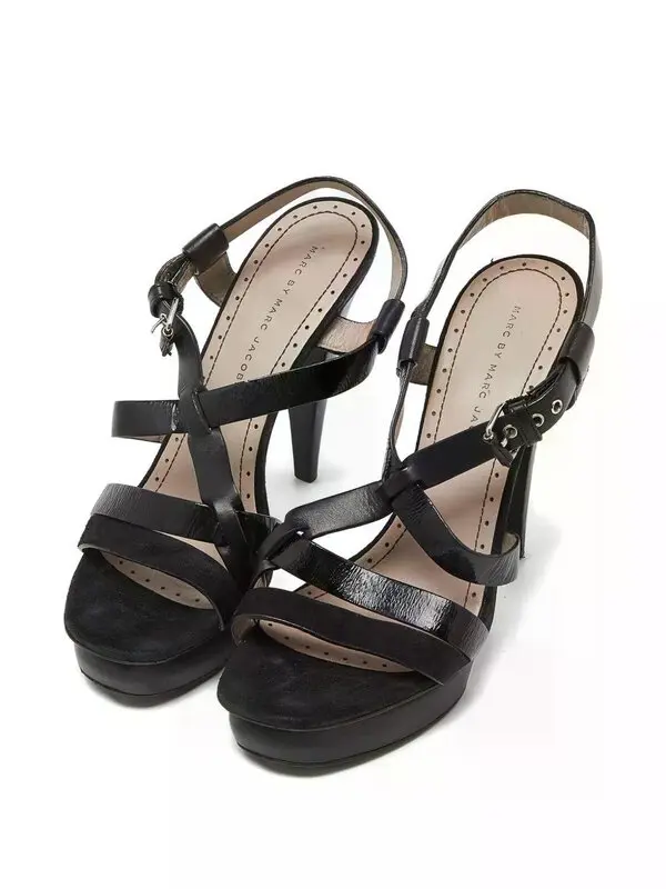 Marc Jacobs Heeled Ankle-strap Sandals - Black