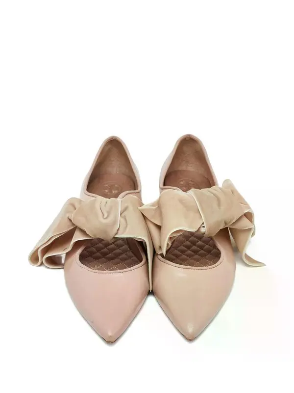Tory Burch Clara Velvet-bow Pumps
