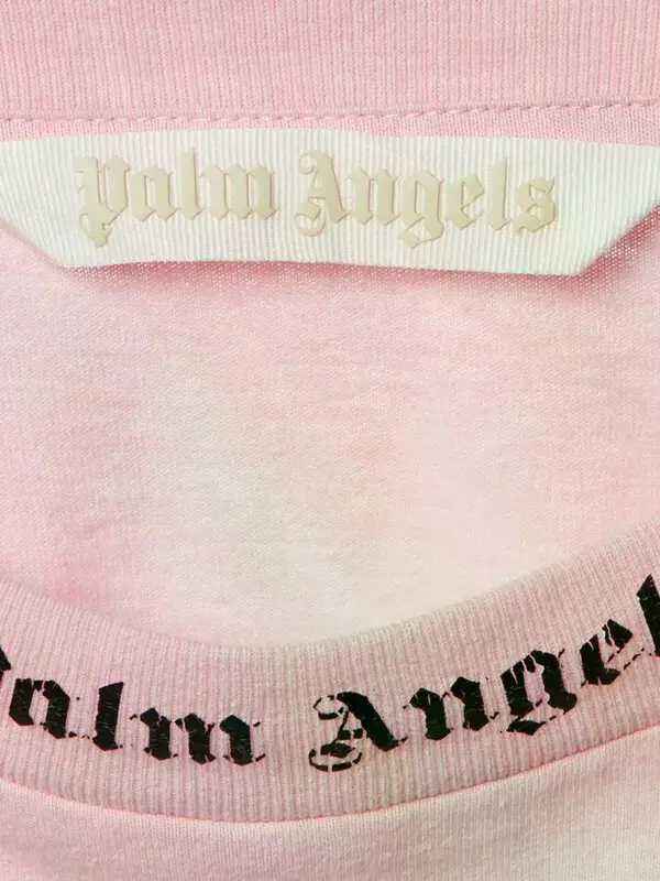 Palm Angels Logo Print Oversized T-shirt