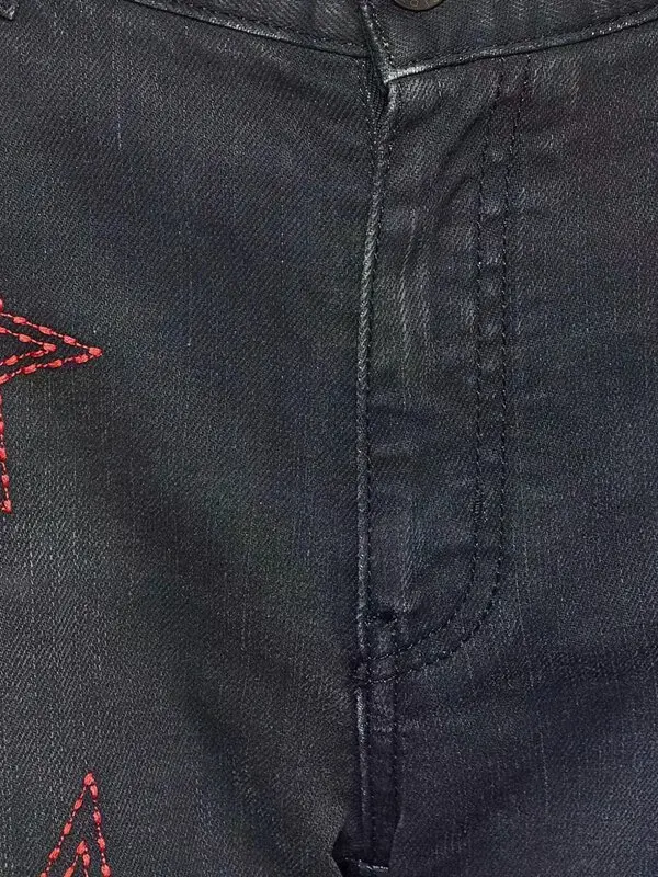 Stella McCartney Slim-fit Jeans With Star Embroidery
