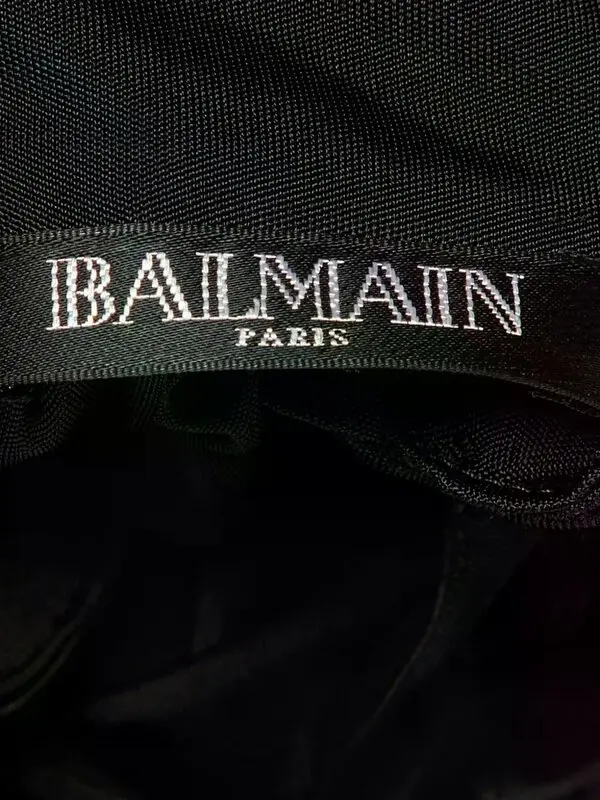 Balmain Jersey Cropped Top