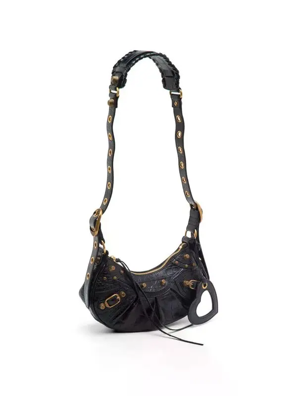 Balenciaga Le Cagole Extra Small Shoulder Bag - Black