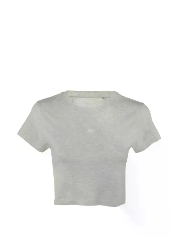 Kith Logo Print Cropped T-shirt