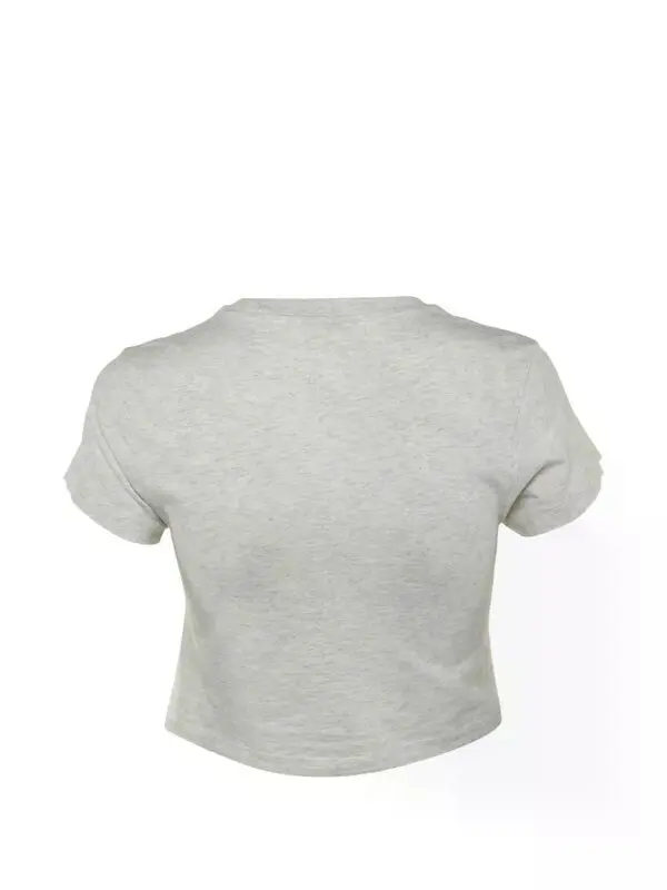 Kith Logo Print Cropped T-shirt
