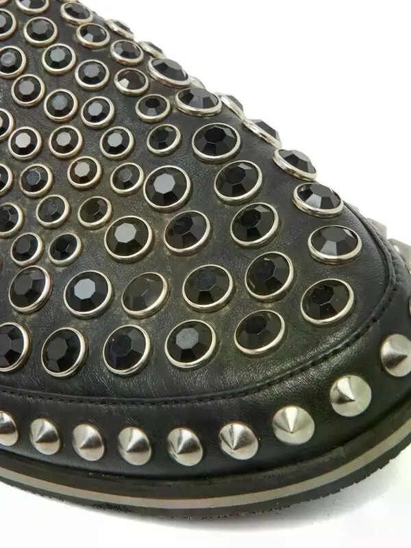 Prada Embellished Slip-on Sneakers