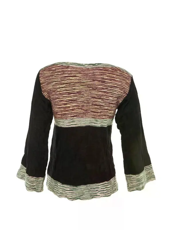 Missoni Fine Knit Striped Sweater