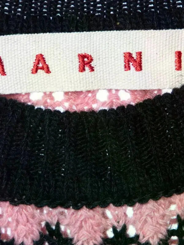 Marni Striped Sleeveless Sweater