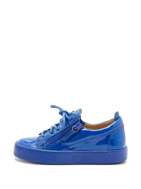 GIUSEPPE ZANOTTI Patent Leather Sneakers