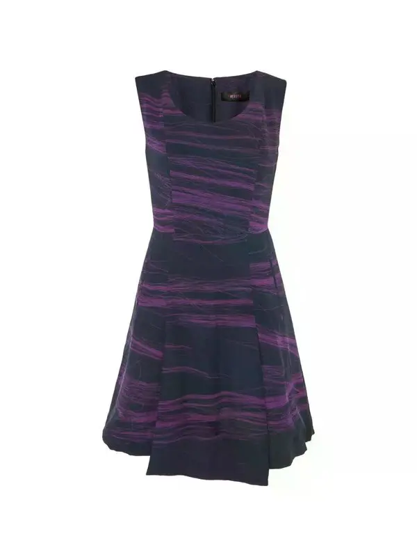 VERSUS Sleeveless Crepe Dress - Blue
