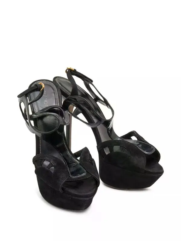 SERGIO ROSSI Heeled Platform Sandals