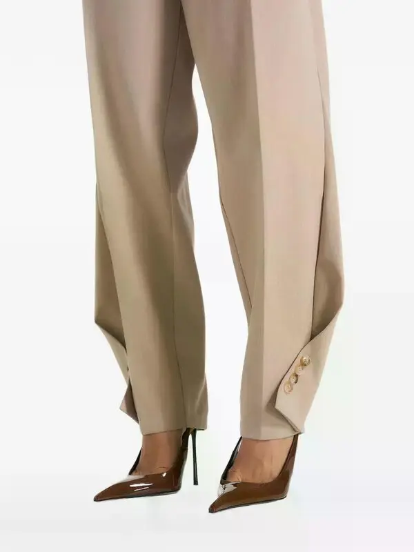 Manière De Voir Twist Leg Tailored Trousers