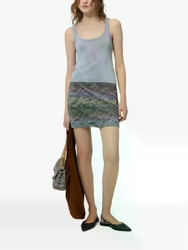 Missoni Zigzag Knit Skirt