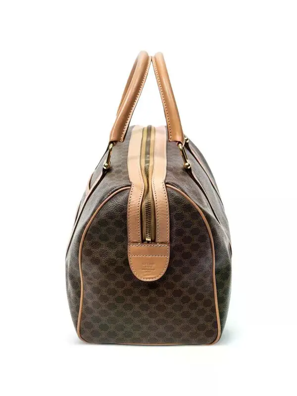 Celine Medium Leather-trim Tote Bag