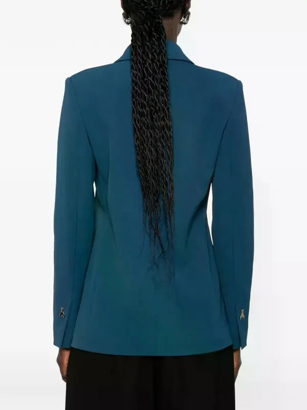 Patrizia Pepe Double-breasted Notched Lapel Jacket