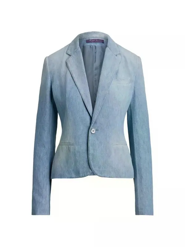 Ralph Lauren Lochlan Denim Blazer - Blue