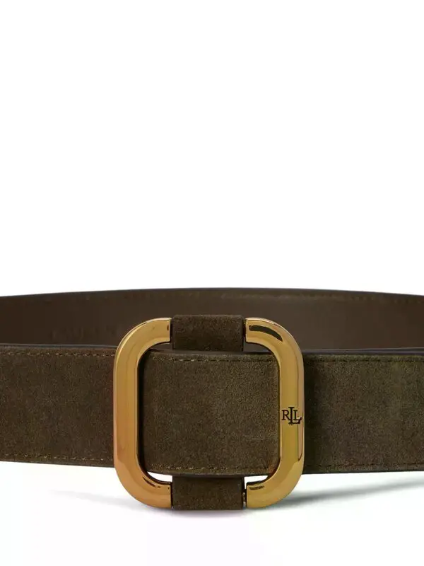 Ralph Lauren Suede Slide-buckle Belt