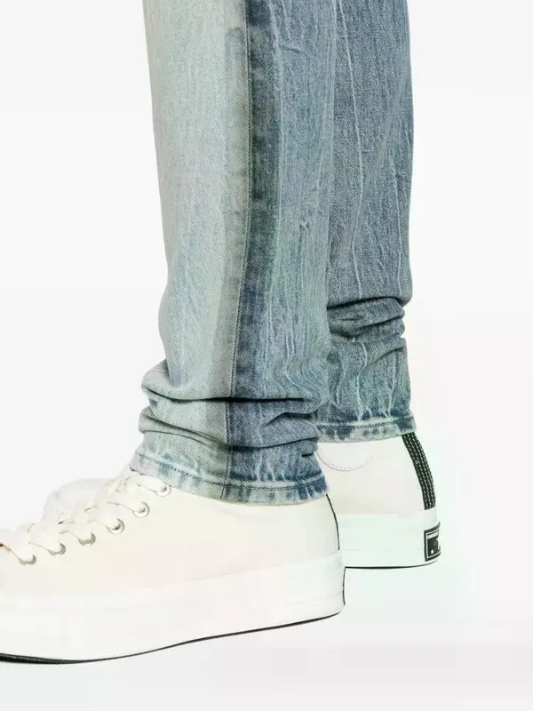 PURPLE BRAND Faded Panelled Jeans