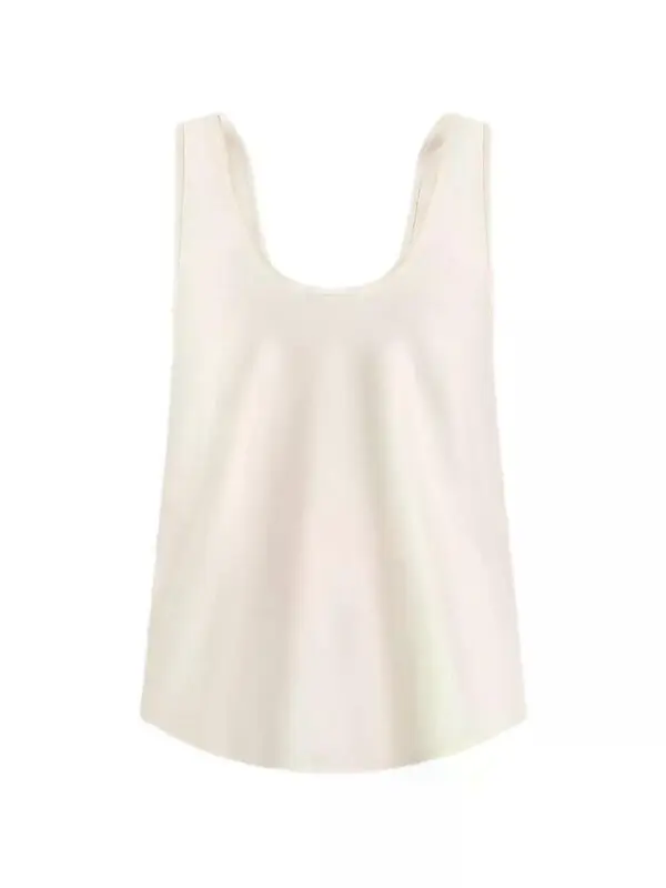 Manière De Voir Mathilda Satin Vest - Neutrals
